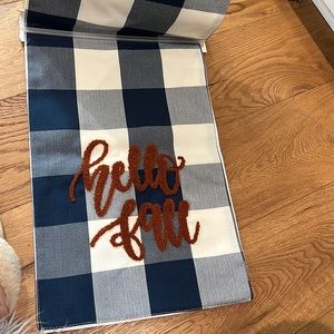 Kirklands | Accents | Hello Fall Table Runner Nwt Harvest Collection ...